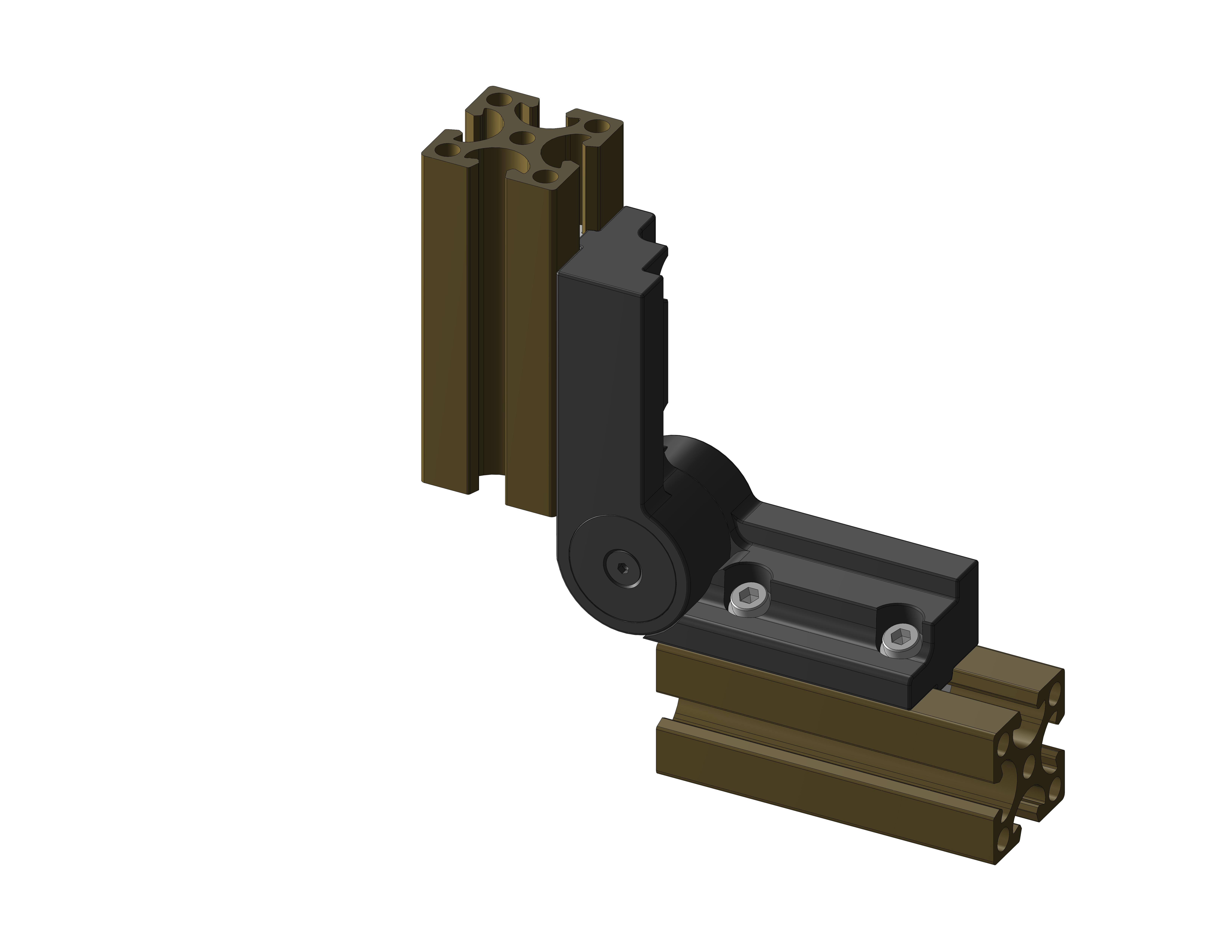 40mm Pivot Bracket Offset Profile Mount Kit